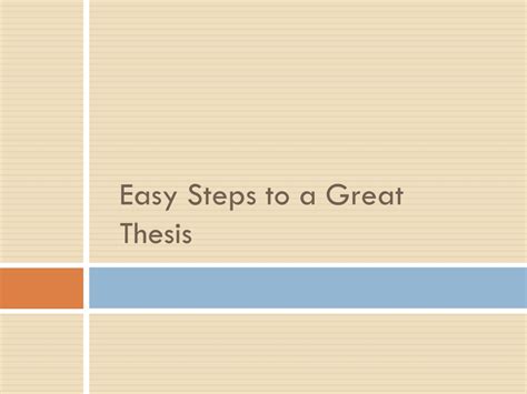 Ppt Crafting A Strong Thesis Statement Powerpoint Presentation Free Download Id 13249299