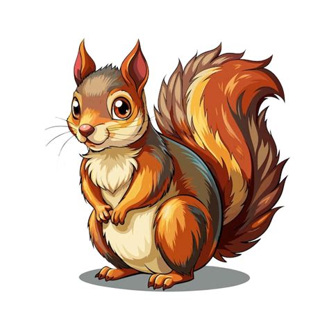 Иллюстрация мультфильма на белом фоне Премиум Ai сгенерированный вектор