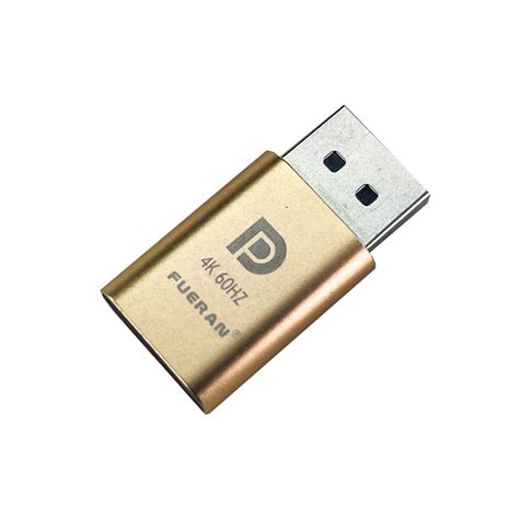 Fueran Dp Displayport Display Emulator Edid Emulator Plug 4k Fit Headless 2560x1600 60hz