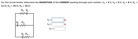 [solved] for the circuit below determine the magnitude of