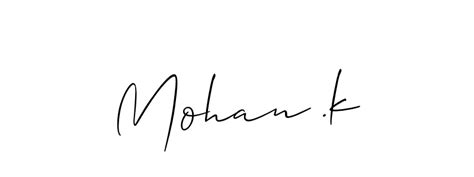 81 Mohan K Name Signature Style Ideas New E Sign