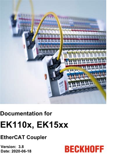 Beckhoff Information System English Beckhoff Information System English