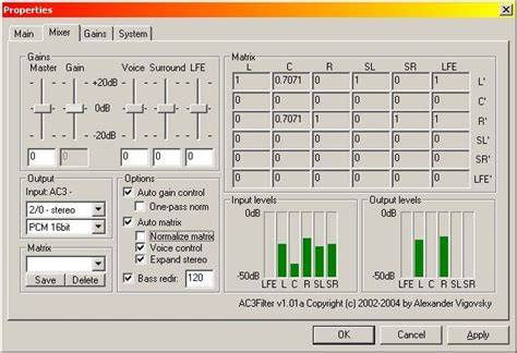 Download Ac3filter V2 6 0b Open Source Afterdawn Software Downloads