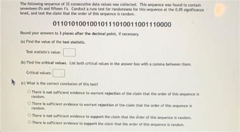 solved the following sequence of 32 consecutive data values