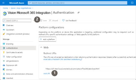 Enable Microsoft Integration