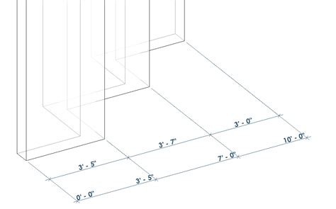 Blenderbim Offsetting Dimensions — Osarch