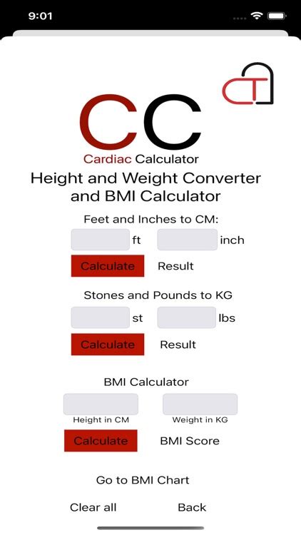 The Cardiac Calculator By Cardiac Tech Ltd