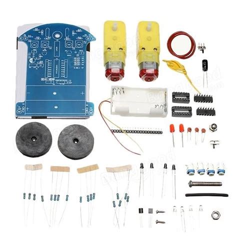Diy Intelligent Tracking Obstacle Avoidance Car