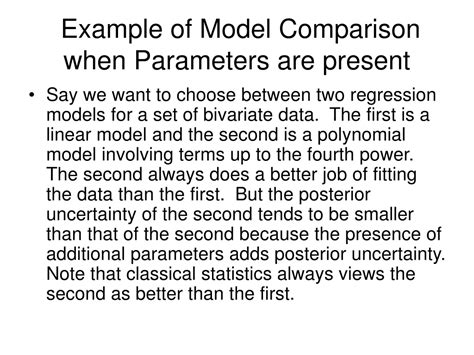 Ppt Bayesian Model Comparison And Occams Razor Lecture Powerpoint