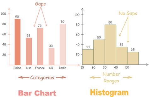 Survival8 Differences Between Bar Graph And Histogram