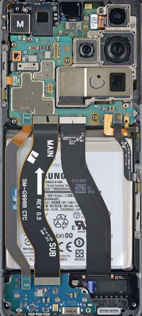 Samsung Galaxy S21 Ultra Teardown X Ray Wallpapers For The Phone That Has It All IFixit