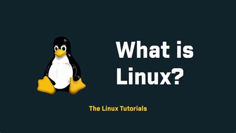 What Is Linux The Linux Tutorials