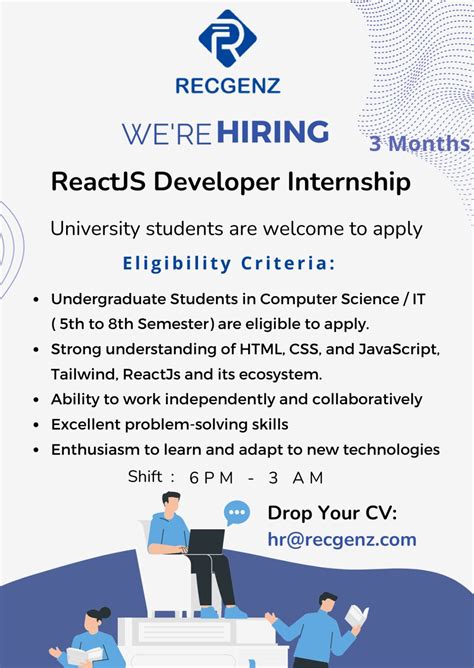 Reactjs Frontend Ui Internship Html Css Javascript Unpaid