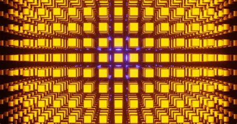 Orange And Blue Abstract Cube Volume Background Vj Loop In 4k Stock Video Envato Elements