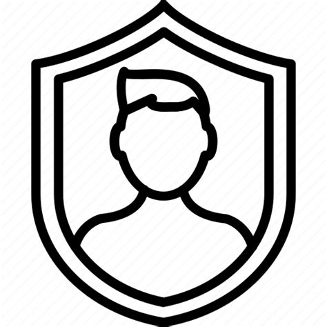 Shield Security Shape User Icon Download On Iconfinder