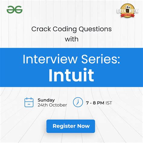 Geeksforgeeks On Linkedin Intuit Interviewexperience