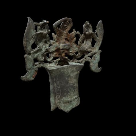 Premium Photo Finial With Th Temptation Of Buddha Artifacts Statue