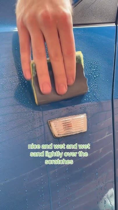 Diagnosing And Fixing A Small Scratch On A Car Shorts Howtoflipcars