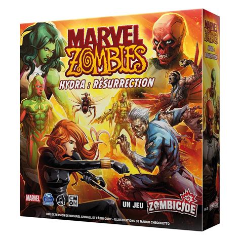 Marvel Zombies Hydra Résurrection Extension Jeux De Société Cmon