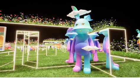 星星兔梦境花海兔年新年原创IP美陈方案 IP设计老何说 站酷ZCOOL