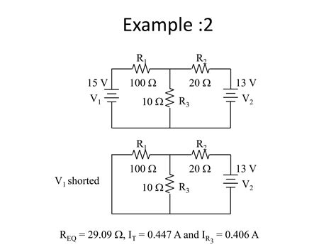 Superposition Theorem Ppt