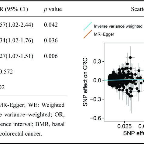 Mendelian Randomization Results For The Relationship Between Basal Download Scientific Diagram