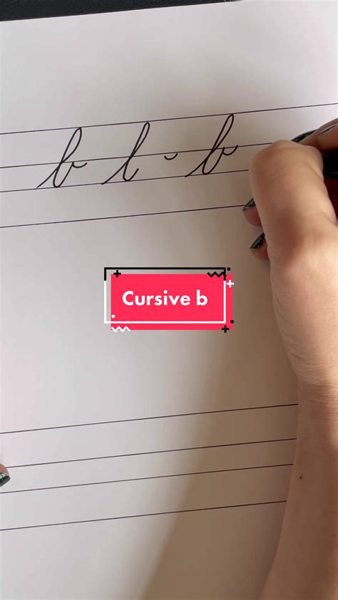Letter B In Cursive Lowercase Writing Cursive B Uk