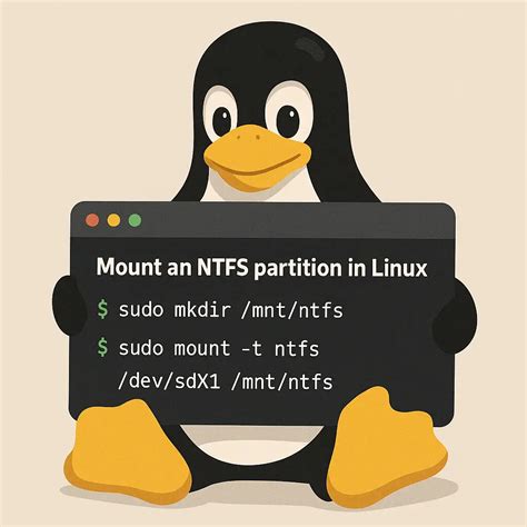How To Mount Ntfs Partition In Linux Access Windows Files