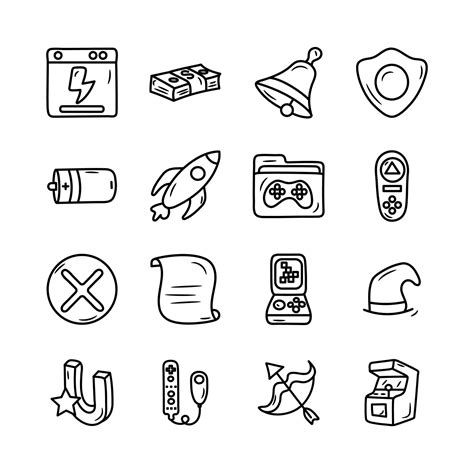 Gamification Vector Outline Icon Design Illustration Gamification