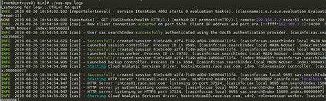 capturing log messages from viya deployments sas users