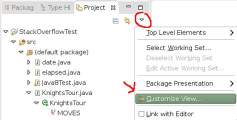 Eclipse How To Disable Outline Tree View For Files Stack Overflow
