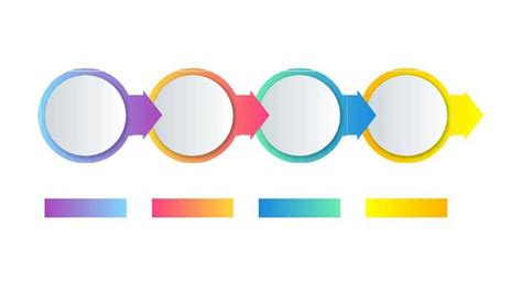 Enhance Your Process Diagram With Varied Color Schemes PowerPoint Template Free Download