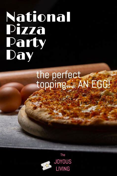 Celebrate National Pizza Party Day