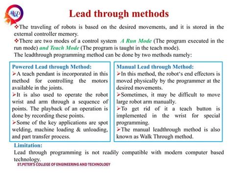 Robo Unit4 Robot Programmingpptx