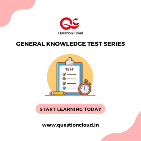 General Knowledge Test Series Question Cloud Medium