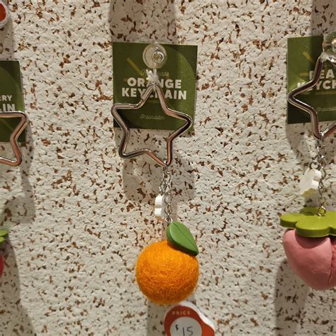 Orange Keychain — San José Made