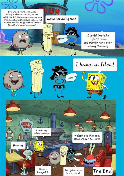 Rock Paper Scissors X Spongebob Last Page By Mariocd1 On Deviantart