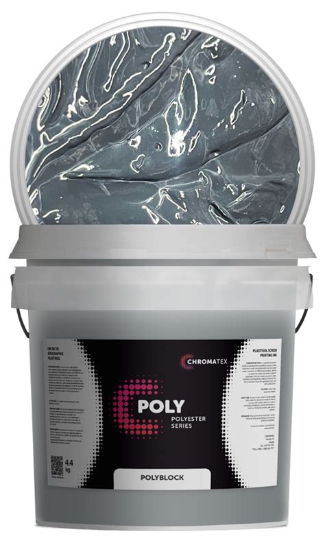 Chromatex Poly Polyblock Polyester Plastisol Ink