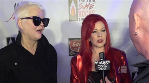 2018 Namm Cindy Wilson And Kate Pierson The B 52s Interview At She Rocks Awards Youtube