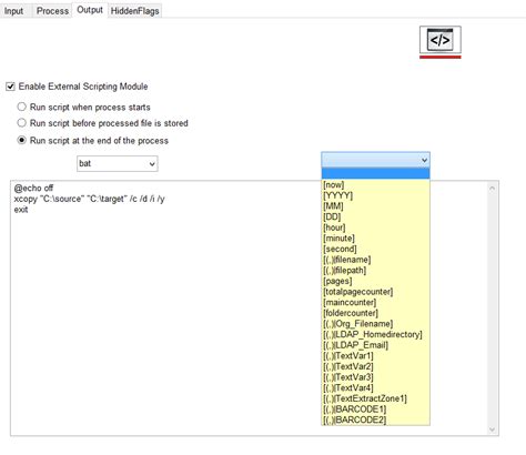 Mit Scripting Modul IPA Suite