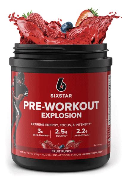 Six Star Pre Workout Explosion Review Is It Worht It