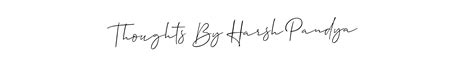 86 Thoughts By Harsh Pandya Name Signature Style Ideas Get Esign