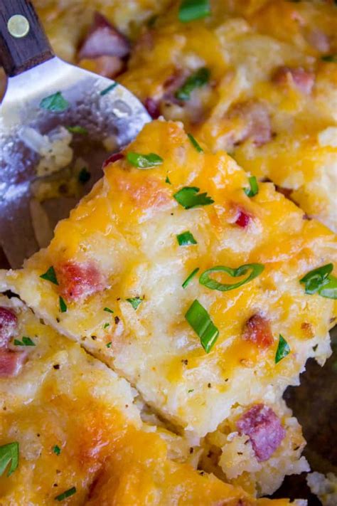 Overnight Egg And Hash Brown Casserole Sausage Hash Brown Breakfast