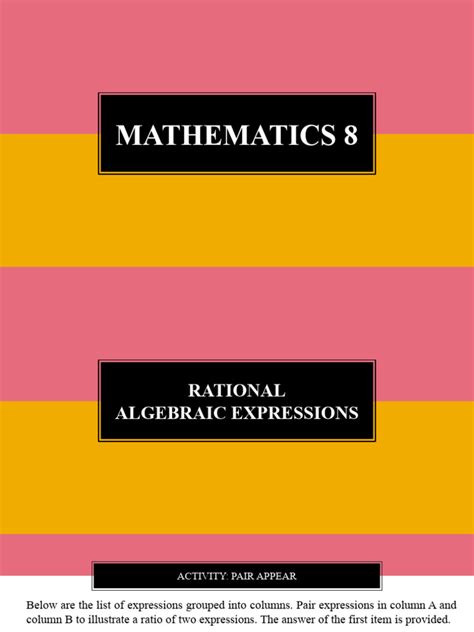 math 8 q1w3 w4 ppt pdf rational number polynomial