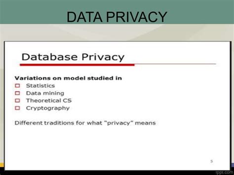 Database Security And Authentication Pptx