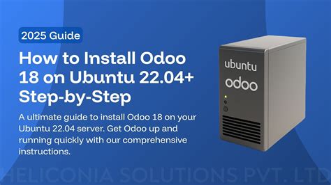 How To Install Odoo 18 On Ubuntu 2204 Step By Step