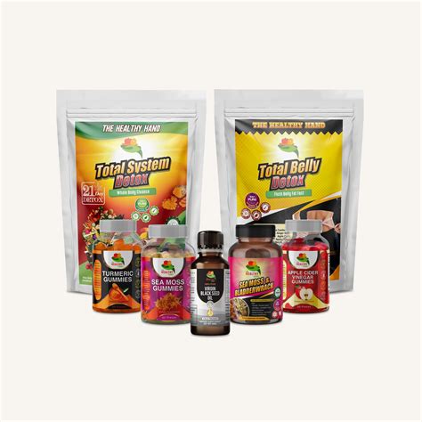Best Detox Diet 1 Combo Bundle Deal Total System Detoxtotal Belly