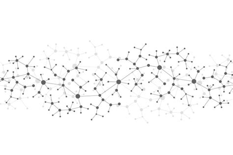 Modern Structure Molecule Dna Atom Royalty Free Vector Image