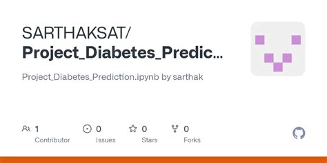 github sarthaksat project diabetes prediction ipynb project diabetes