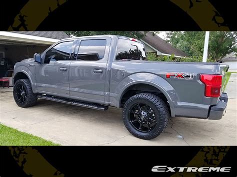 2018 Ford F 150 20x9 Fuel Offroad Wheels 29555r20 Nitto Tires